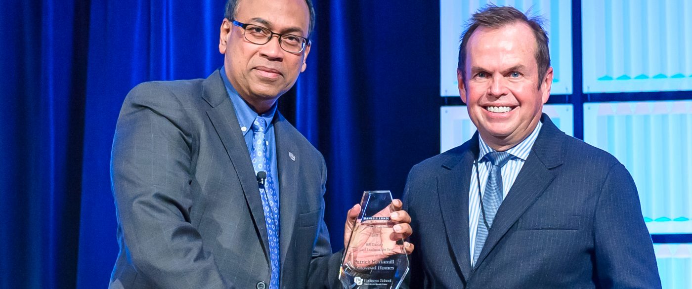 Oakwood Homes CEO Pat Hamill Named the 2017 Bill Daniels Ethical Leader ...