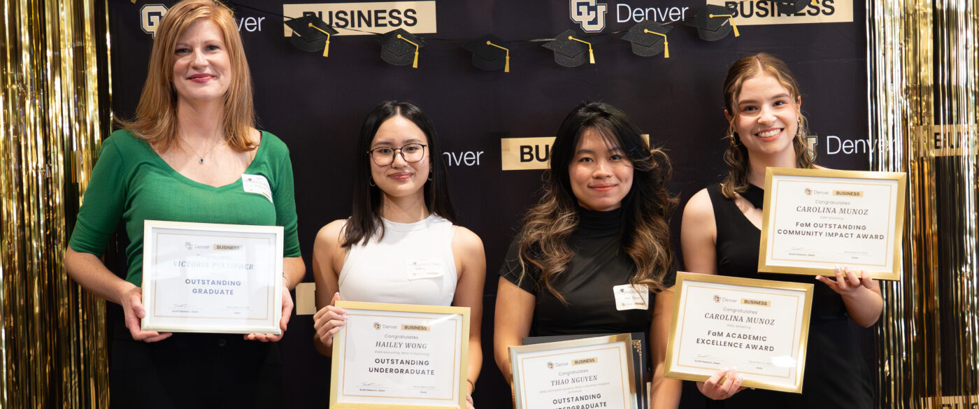 Fall 2025 Outstanding Graduates | CU Denver Business School News